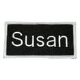 Susan Name Tag Patch Uniform ID Work Shirt Badge Embroidered Iron On ...