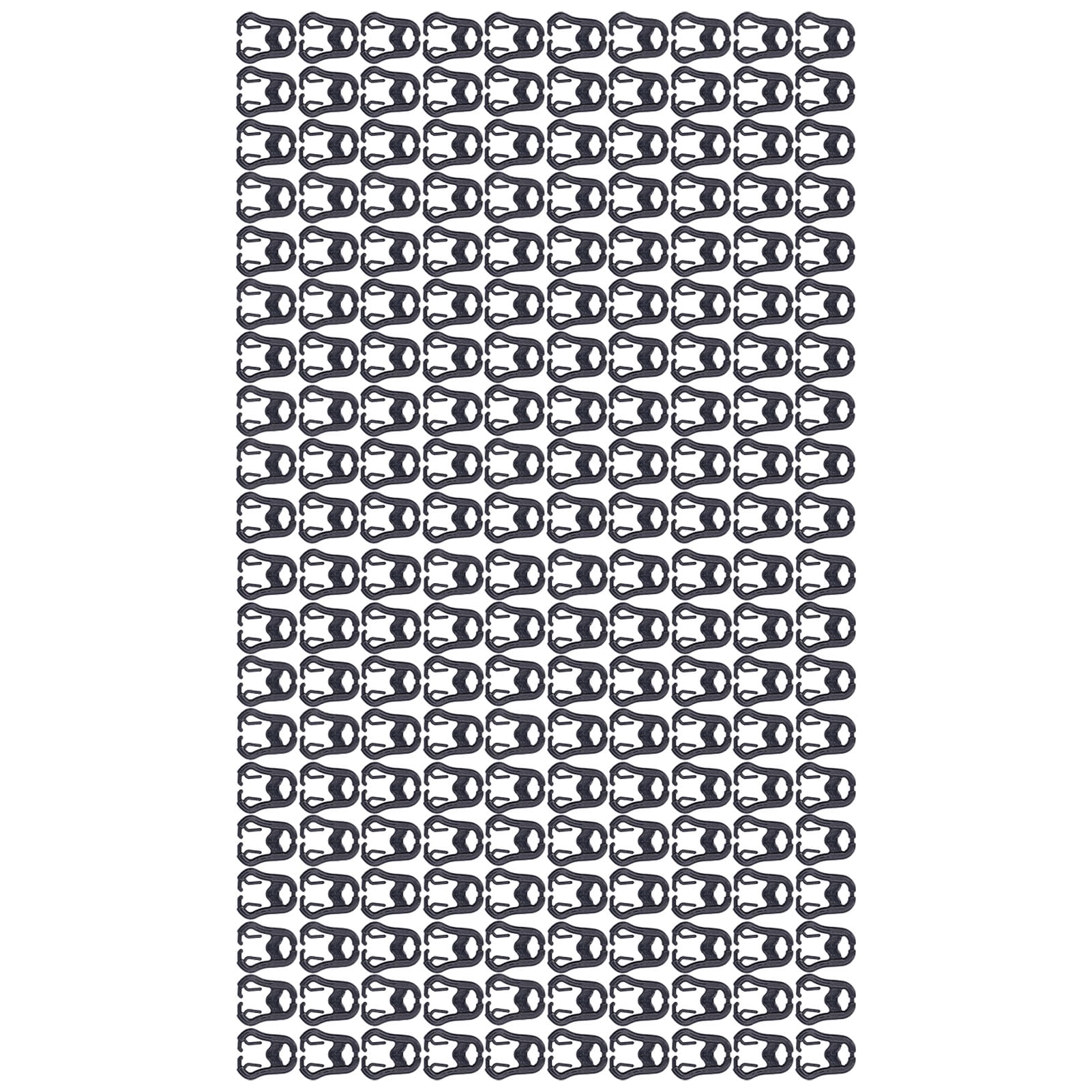 Poultry Supply,200PCS PP Plastic Chicken Chicken Mouth Snap Ring Farm Accessory Highly ...