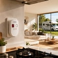Plug-in Natural Gas Detector Alarm, Digital LCD Display, High ...