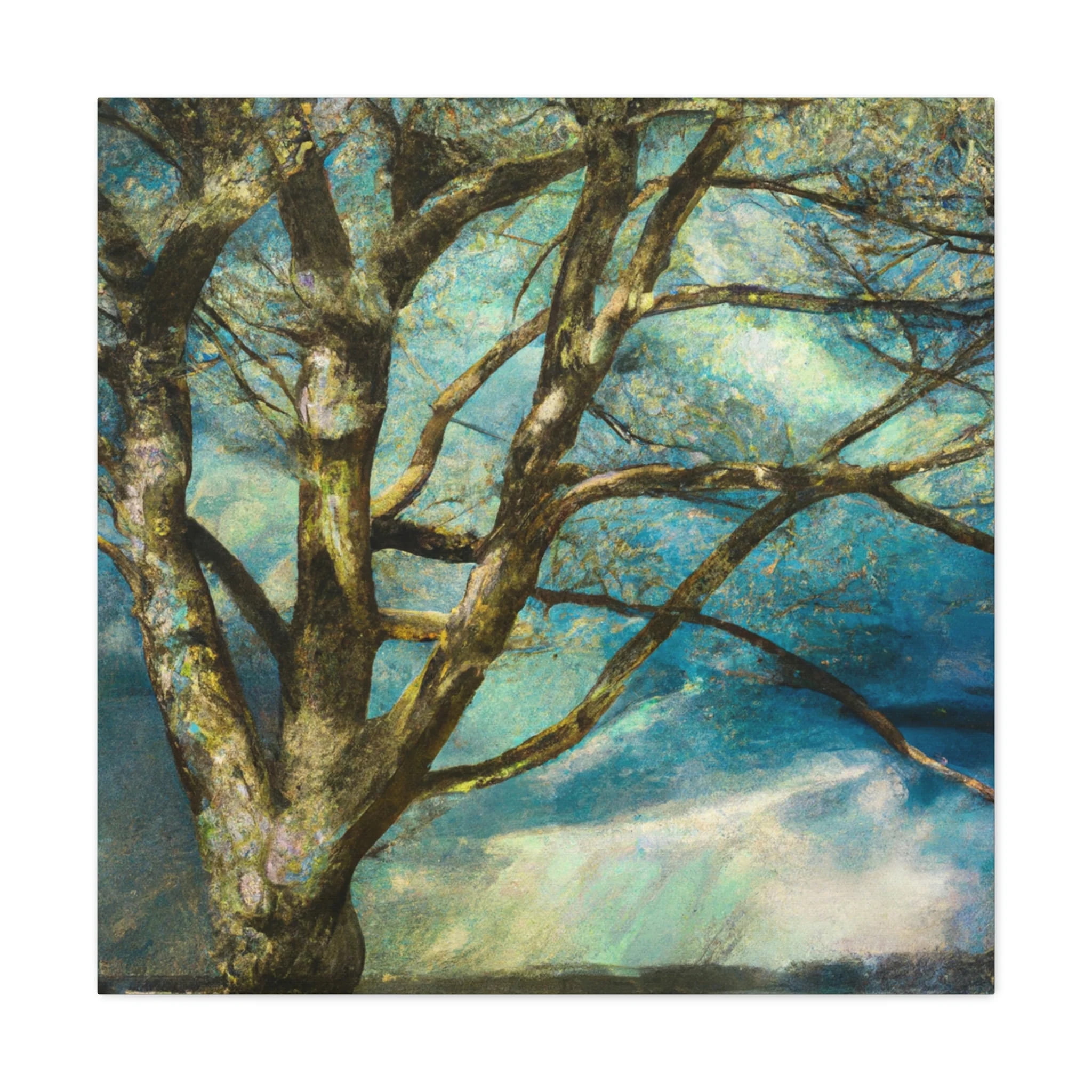 Elm Tree Expressionism - Canvas - Walmart.com