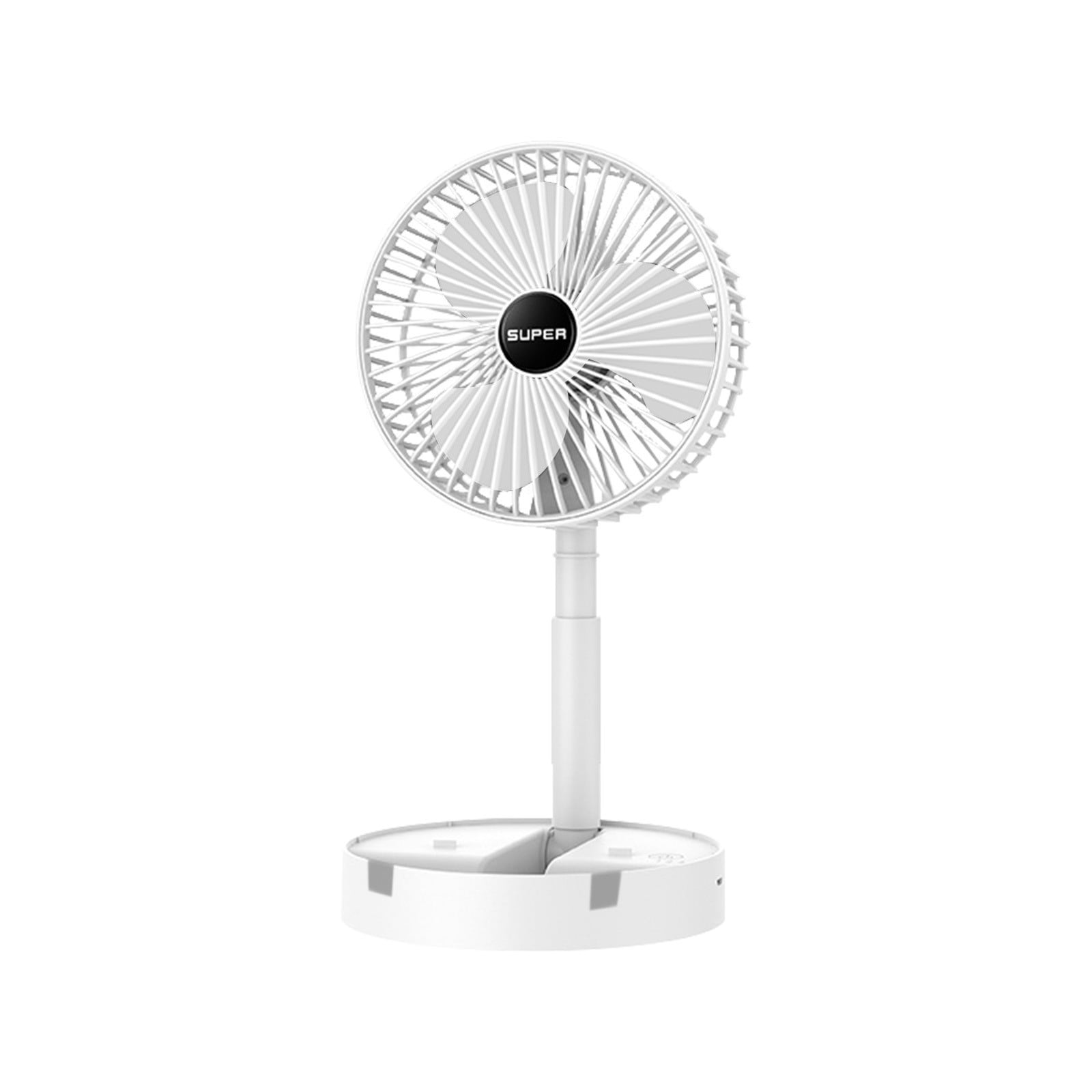 Rbaofujie Fans Handheld Stretchable Fan, Fan Portable, 3 Speeds Desktop ...