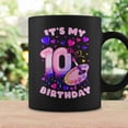 10Th Birthday Girl 10 Years Painting Art Number 10 Coffee Mugs ...
