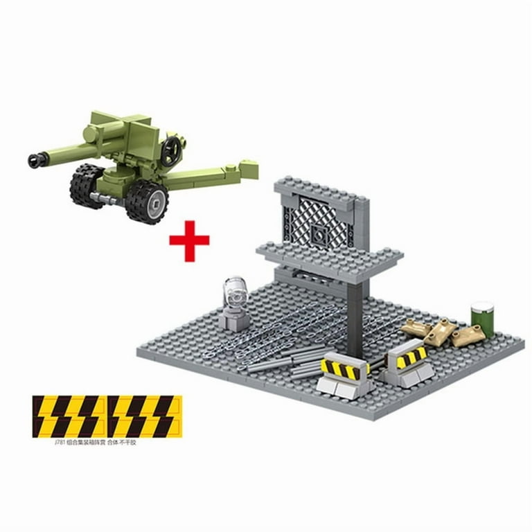4in1 Us Army Weapon Gun World War 2 Military Swat Lego