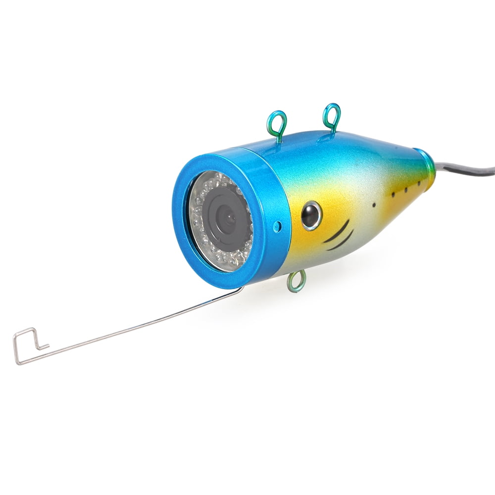 1200TVL Underwater Fishing Camera 24 LEDs Night Vision Waterproof Fish ...
