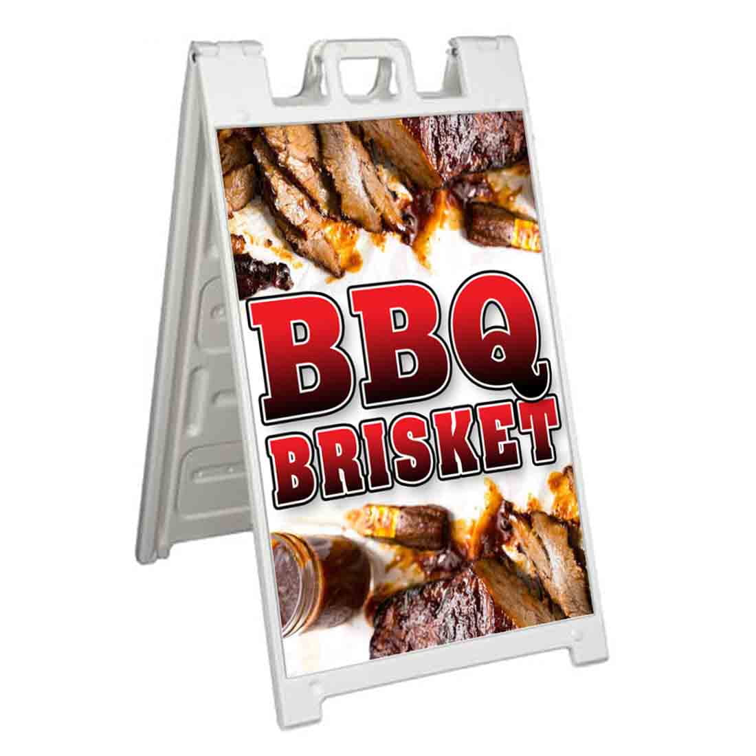 BBQ Brisket (24" X 36") Standard A-Frame Signicade, Includes Decal ...
