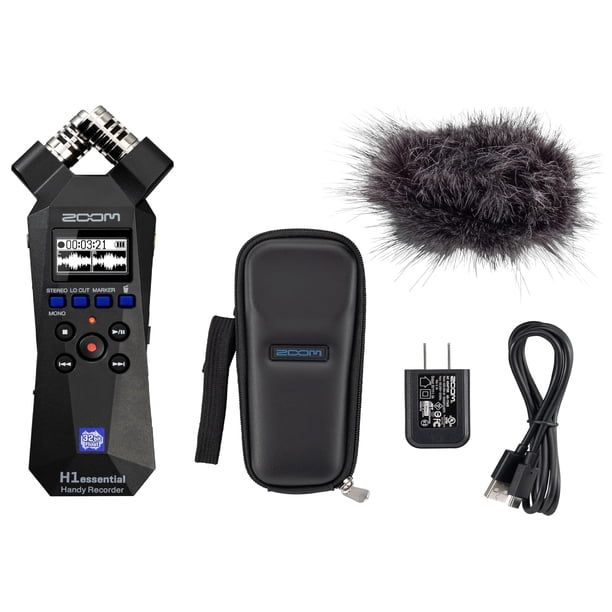 Grabadora de Audio Zoom H1essential Bundle de 32 Bits Float | Bodega ...