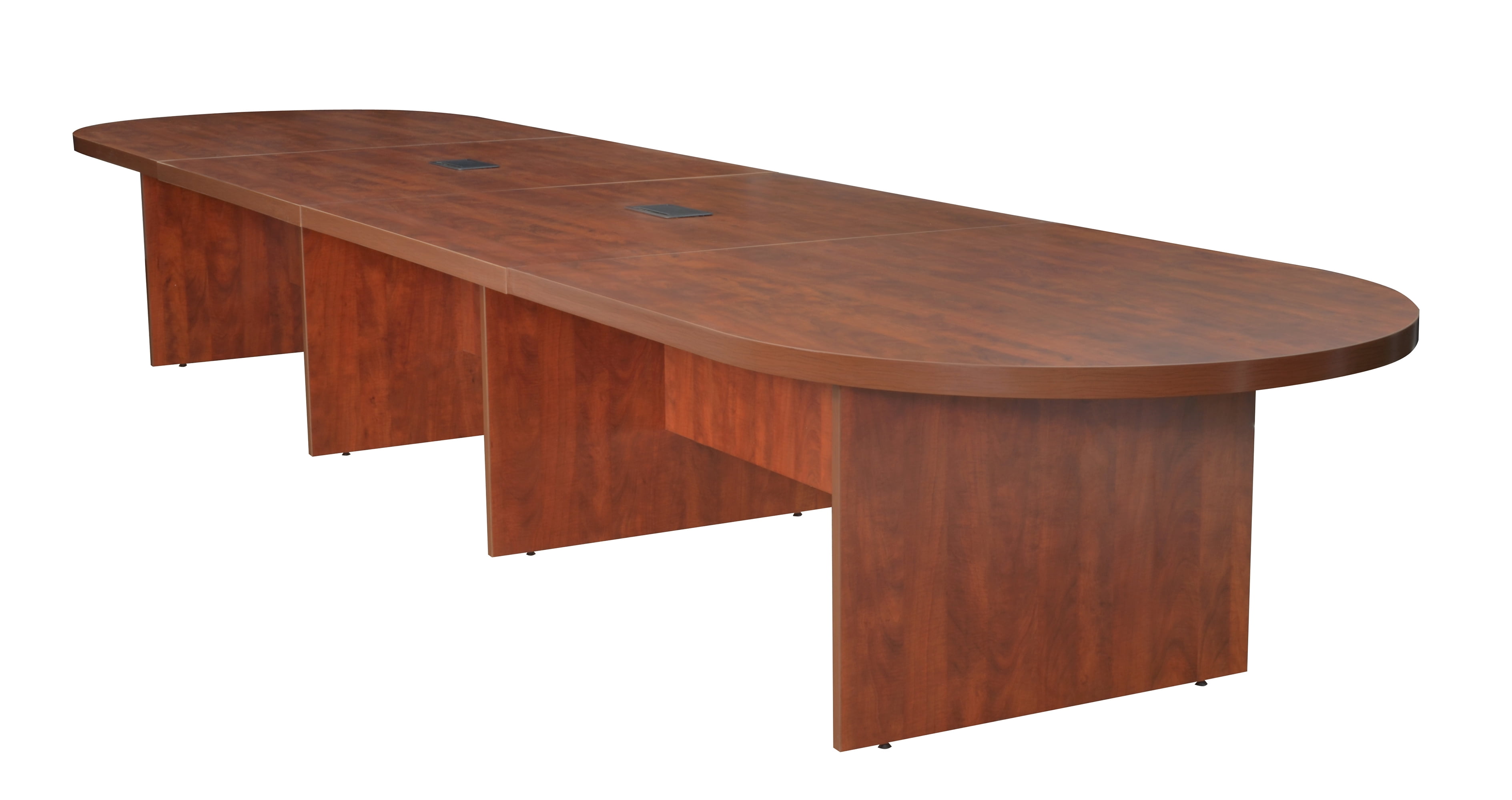 Legacy 192" Modular Racetrack Conference Table with 2 Power Data ...