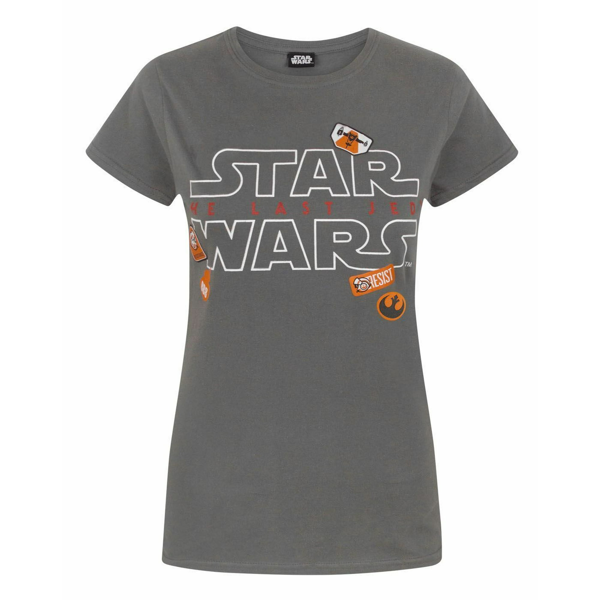 Click here for Star Wars Womens Grey Short Sleeved T-Shirt prices