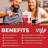 120/Life Powdered Drink Mix, 28 Servings, Superfood Blend for Healthy ...