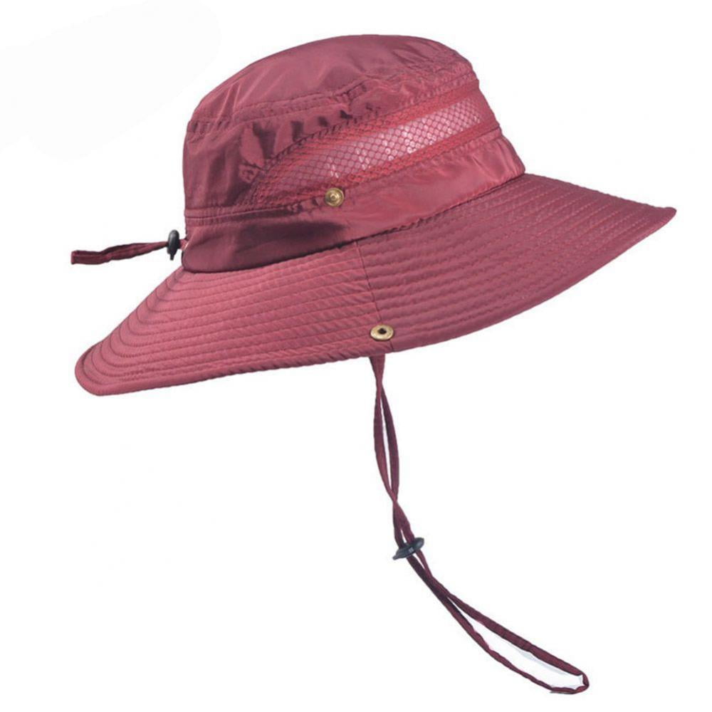 Outdoor Hat Unisex Sun Hat Breathable Portable Sun Protection ...