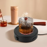 LASIEYO Mini Cooktop Induction Burner, Electric Heater Stove Round Hot ...