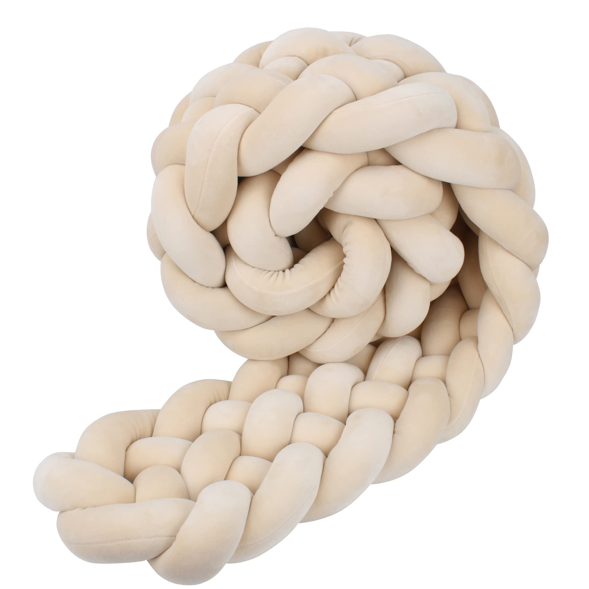 Click here for Hrenwivy 6 Knot Cushion Soft Knot Handmade Braided... prices