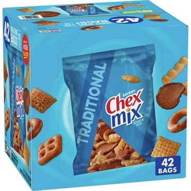 Chex Mix Traditional Snack Mix, 42-count - Walmart.com