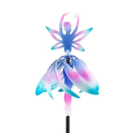 Innovative Whimsical Fairy Ballerina Wind Spinner Wind Spinner ...
