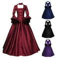 Uppada Victorian Dress Ball Gown For Women Halloween Medieval Costumes