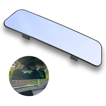 AIMTYD Anti Glare Rear View Mirror 12.4''(312mm), Wide Angle Panoramic ...