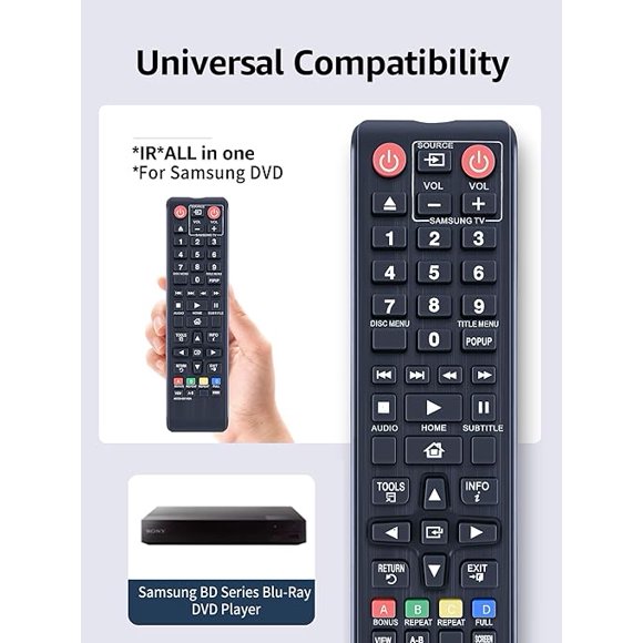 Samsung Blu Ray Player Remote