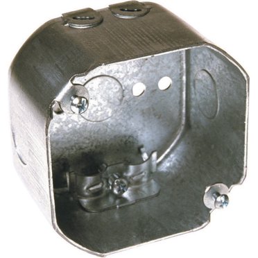 Raco 12-1/2 cu in Rectangle Steel 1 gang Switch Box Gray - Walmart.com