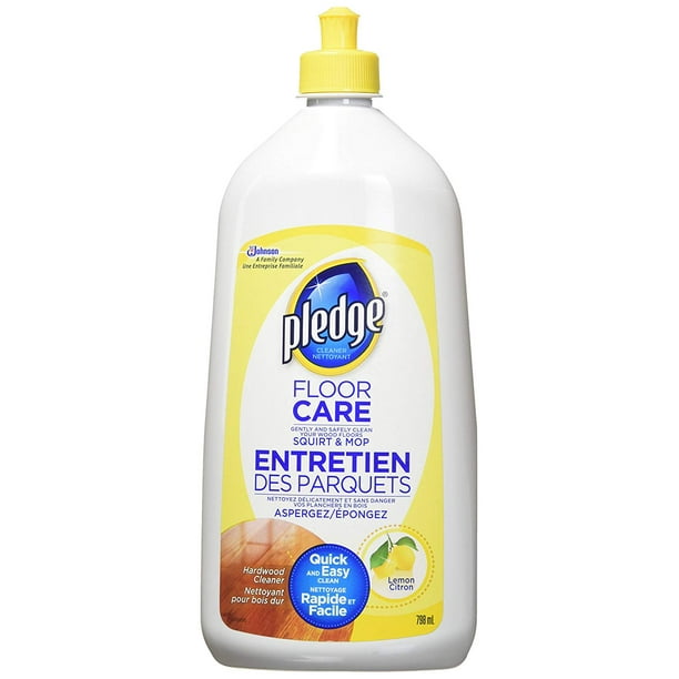Pledge 4 in 1 Wood Floor Care Cleaner - 798ml - Walmart.ca