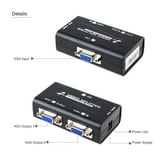2-Port VGA Splitter High Resolution Splitter for Multi-Media Conference ...