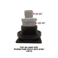 Van Enterprises PVC Garden Hose Adapter for Water Pump Connection (Male ...