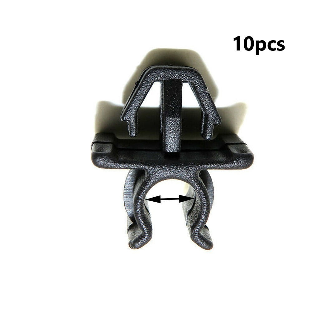10pcs Car Hood Prop Rod Clip for Nissan plastic Black GOOD QUALITY ...