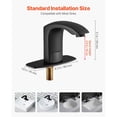 Chateauy Touchless Sensor Bathroom Sink Faucet, Battery Operated ...