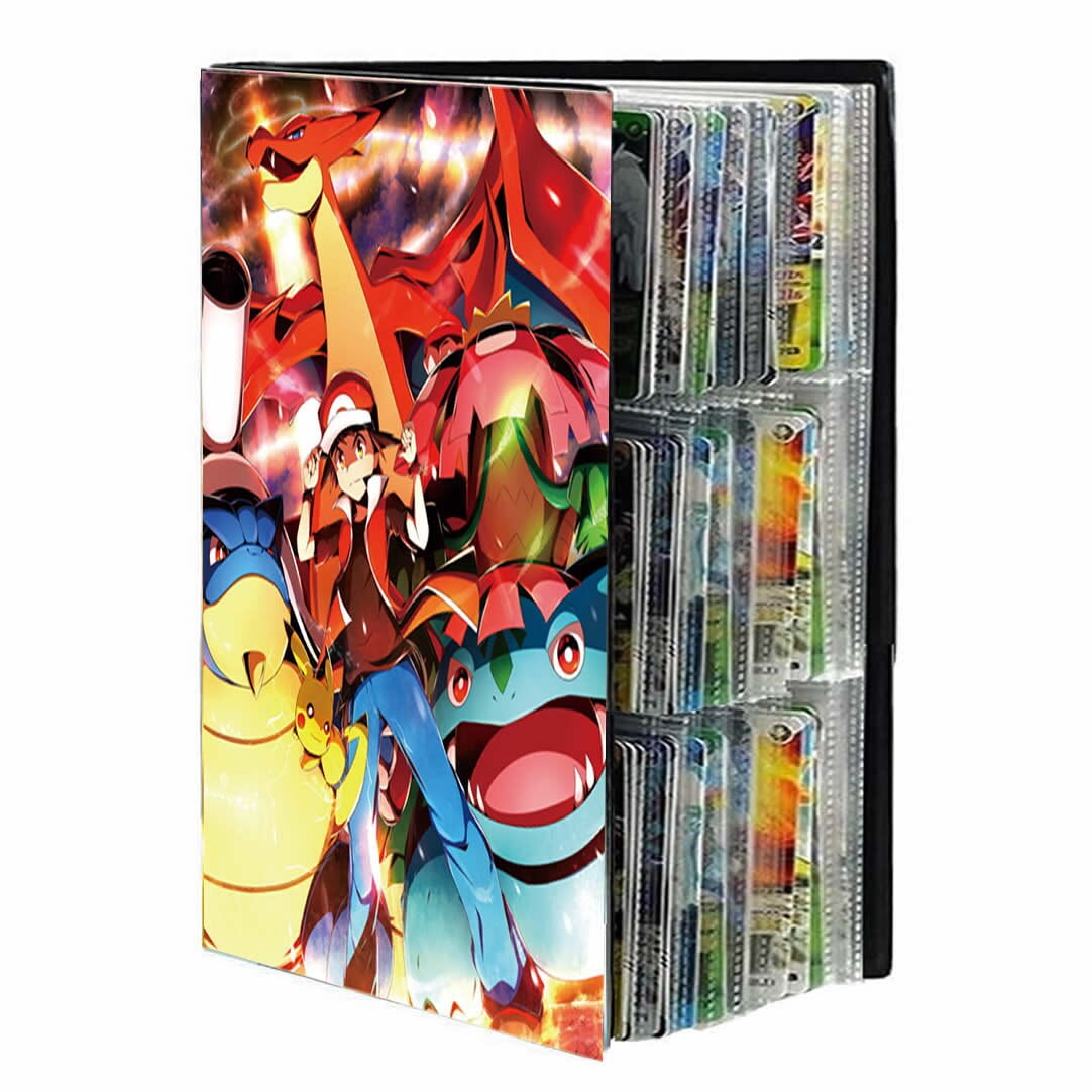 Álbum de cartas de Pokémon, carpeta de colección de 9 bolsillos, libro ...