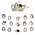 39Pcs/set Penguins HAPPY BIRTHDAY Banner, Kids Theme Birthday Party ...