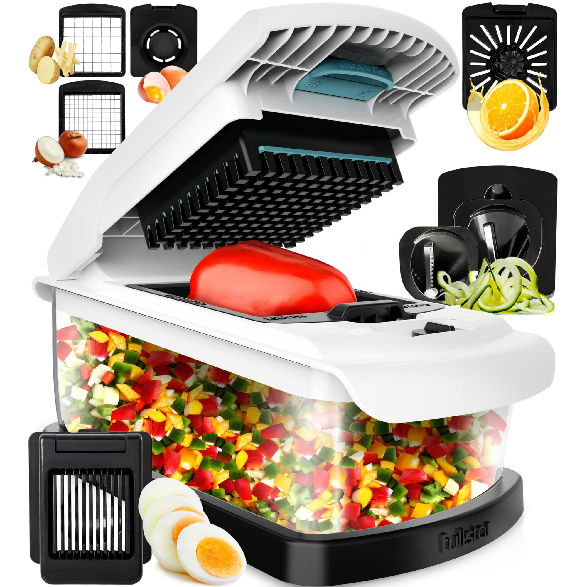 Click here for Vegetable Chopper & Mandoline Slicer Fullstar Xl 9... prices