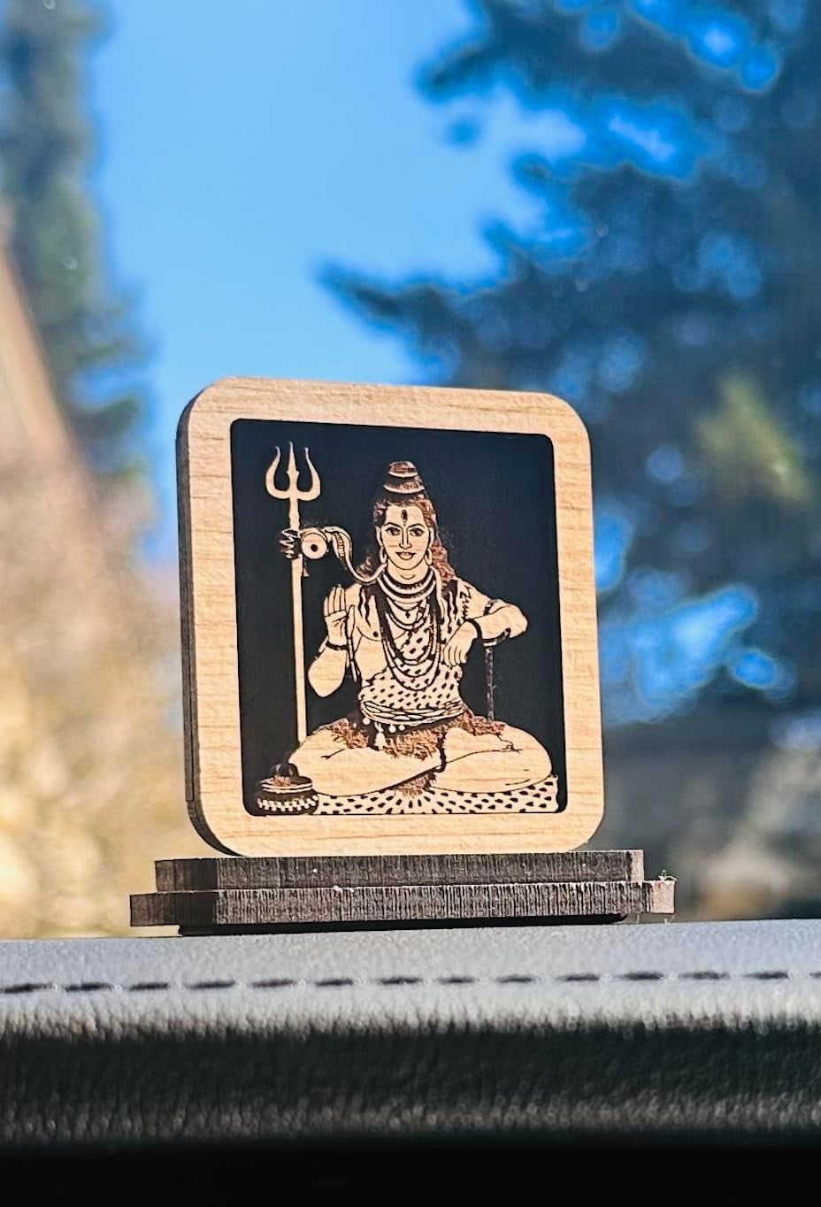 Generic Hindu God Adiyogi Mahadev Figurine Idol Table Top and Car ...