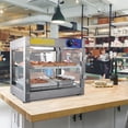 WeChef Commercial Food Warmer 2-Tier 110V Countertop Food Pizza Warmer ...