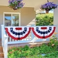 American Flag Bunting Flags Outdoor, 4 Pack Patriotic Bunting Outdoor ...