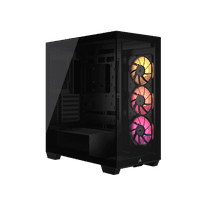 CORSAIR 2500D AIRFLOW Micro ATX Dual Chamber PC Case – Fully Mesh Front ...