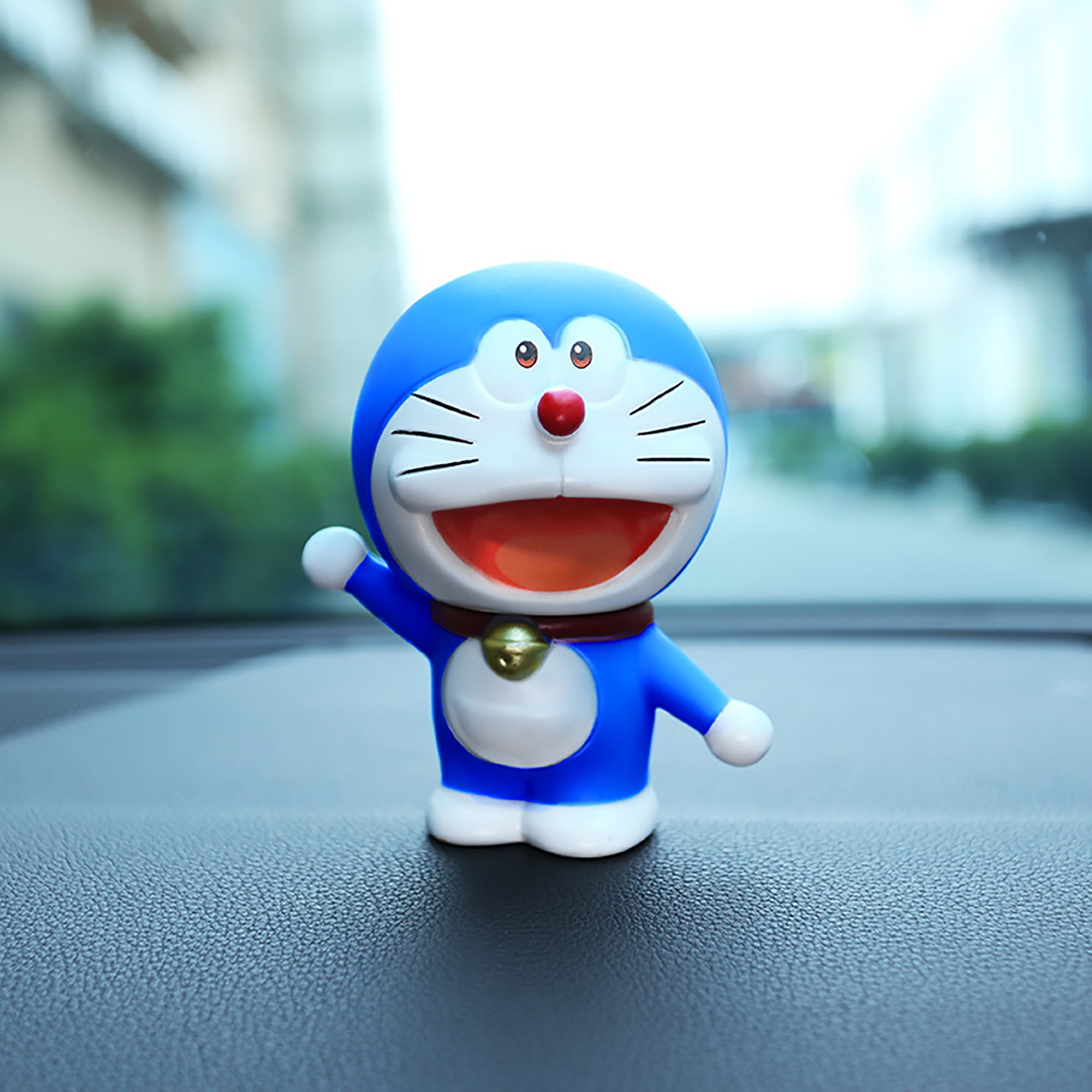 Buy ETERSTARLY Doraemon Figure,5Cuddly Raise hand Smile Doraemon Model ...