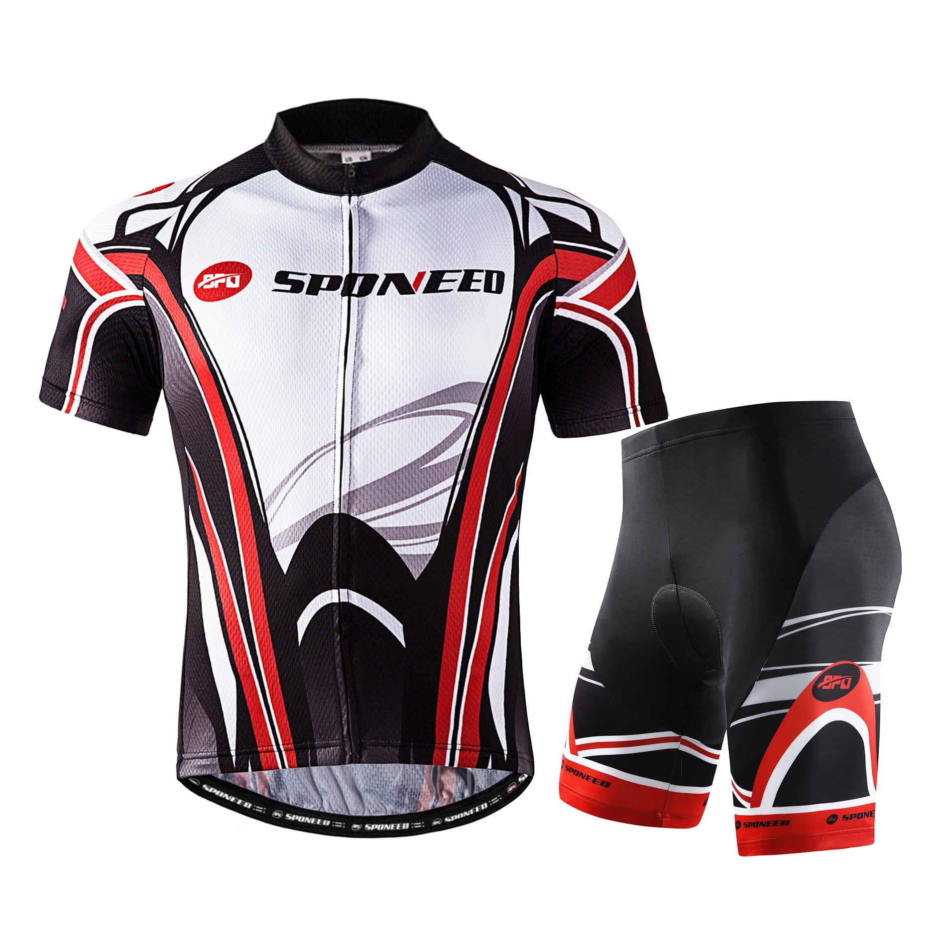 Click here for Sponeed Mens Cycling Jersey Short Sleeves Biking O... prices