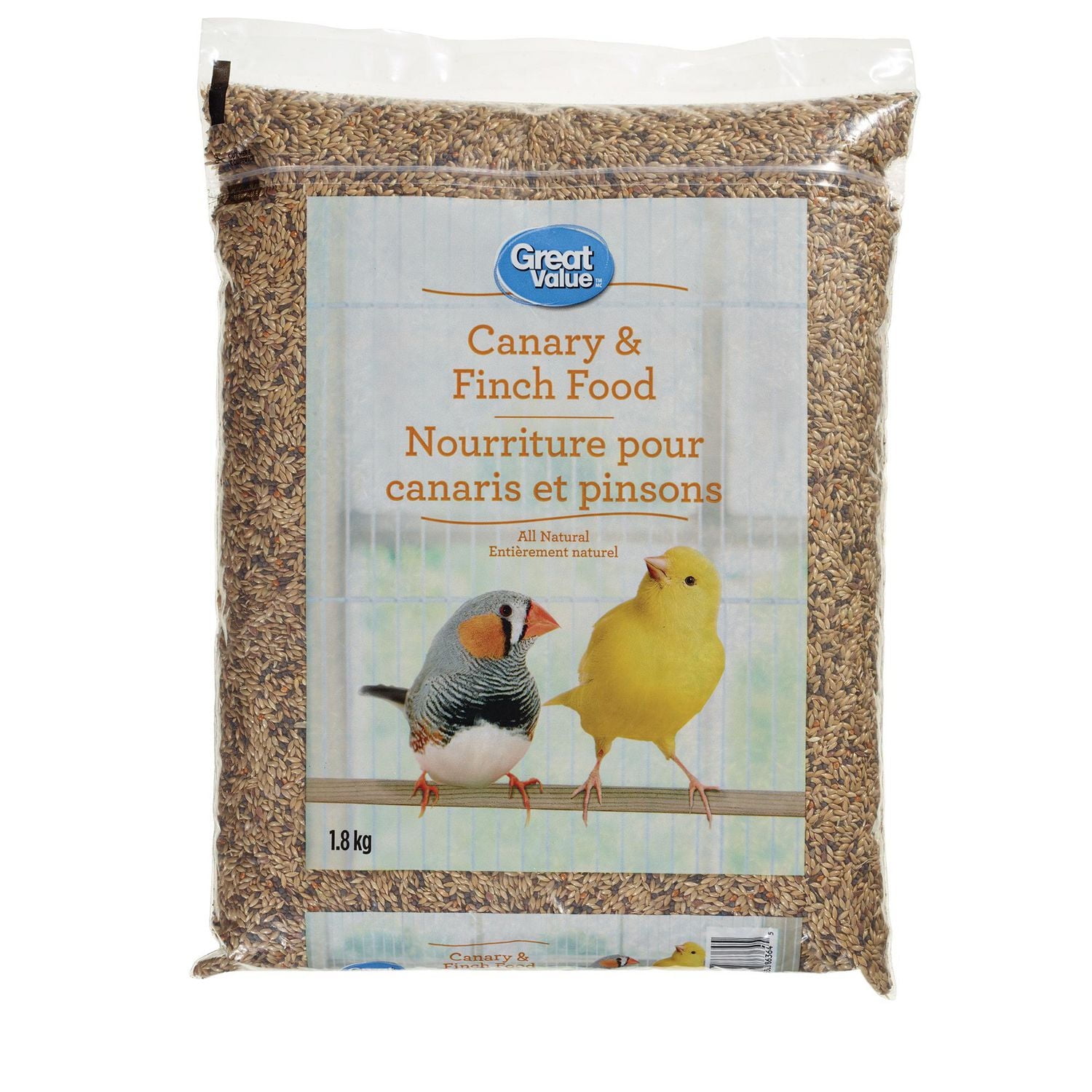 Click here for Great Value Canary & Finch Food 1.8 Kg prices