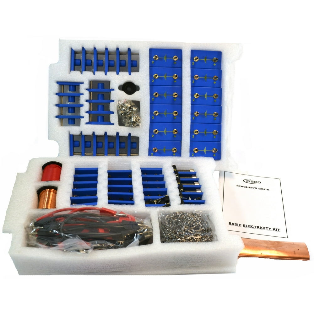 EISCO Comprehensive Basic Electricity Kit For Building and Studying ...