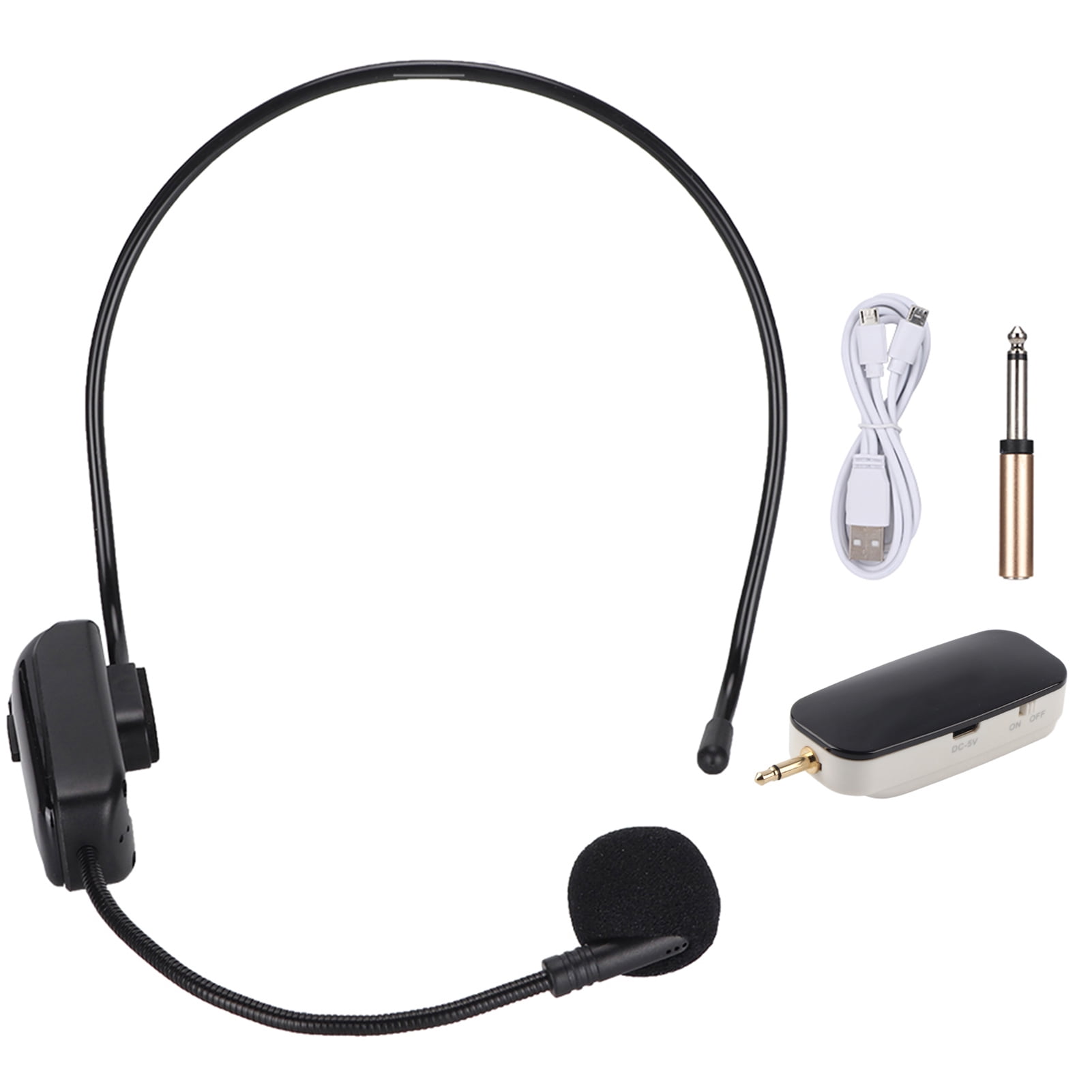 Micrófono inalámbrico UHF Auriculares Micrófono inalámbrico Mic para ...