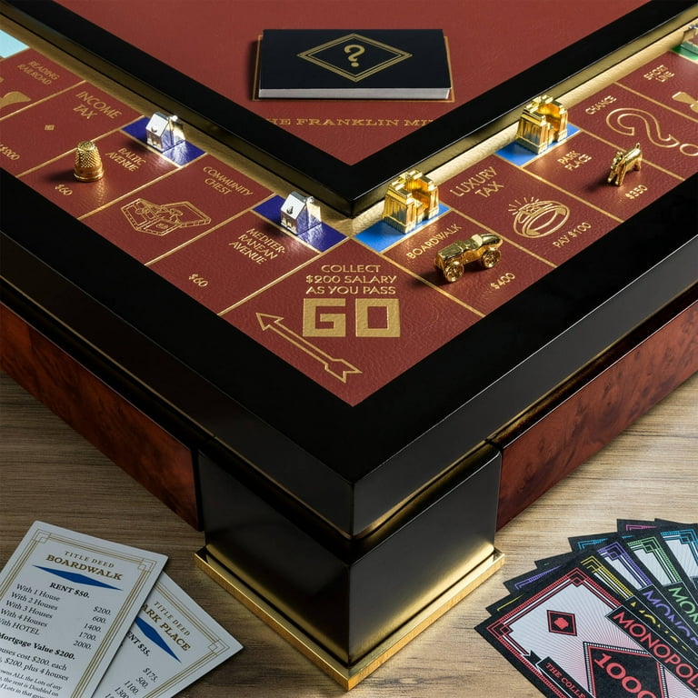 Monopoly Collectors Edition Franklin Mint Quality Design | ids ...