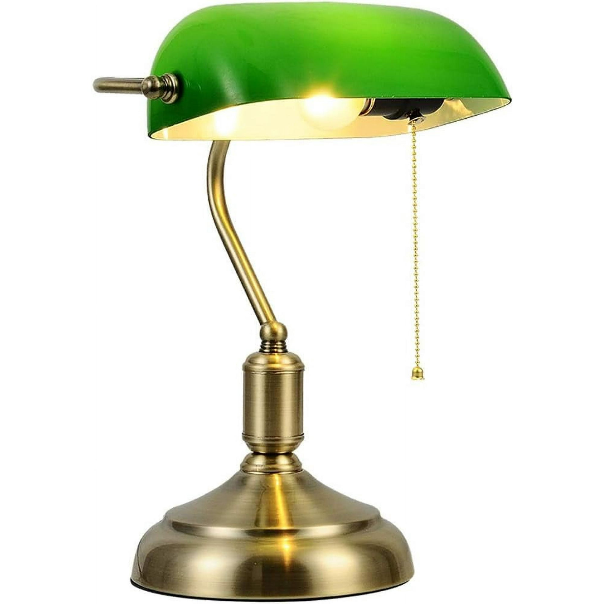 Click here for Dutchman Classic Bankers Desk Lamp  Antique Brass... prices