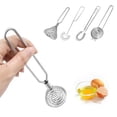AGIUFGS Stainless Steel Egg Separator with Hook, Festive Holiday ...