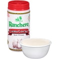 Cacique Ranchero Crema Con Sal Sour Cream, 15 oz Jar (Refrigerated ...