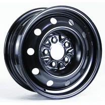 RTX 15x6 Black Steel Wheel 5x4.5 (45mm), Steel Wheels, Load Range 625kg ...