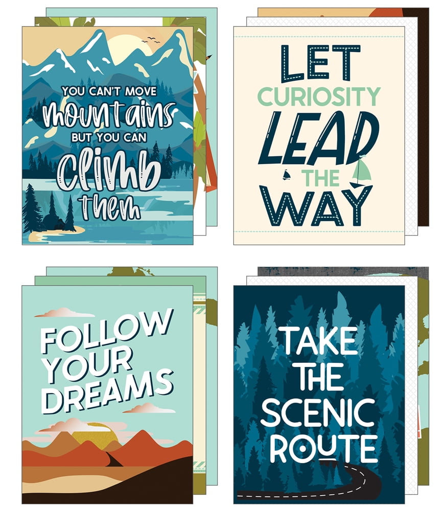 Carson Dellosa Education Mini Posters Lets Explore 12 Mini Posters