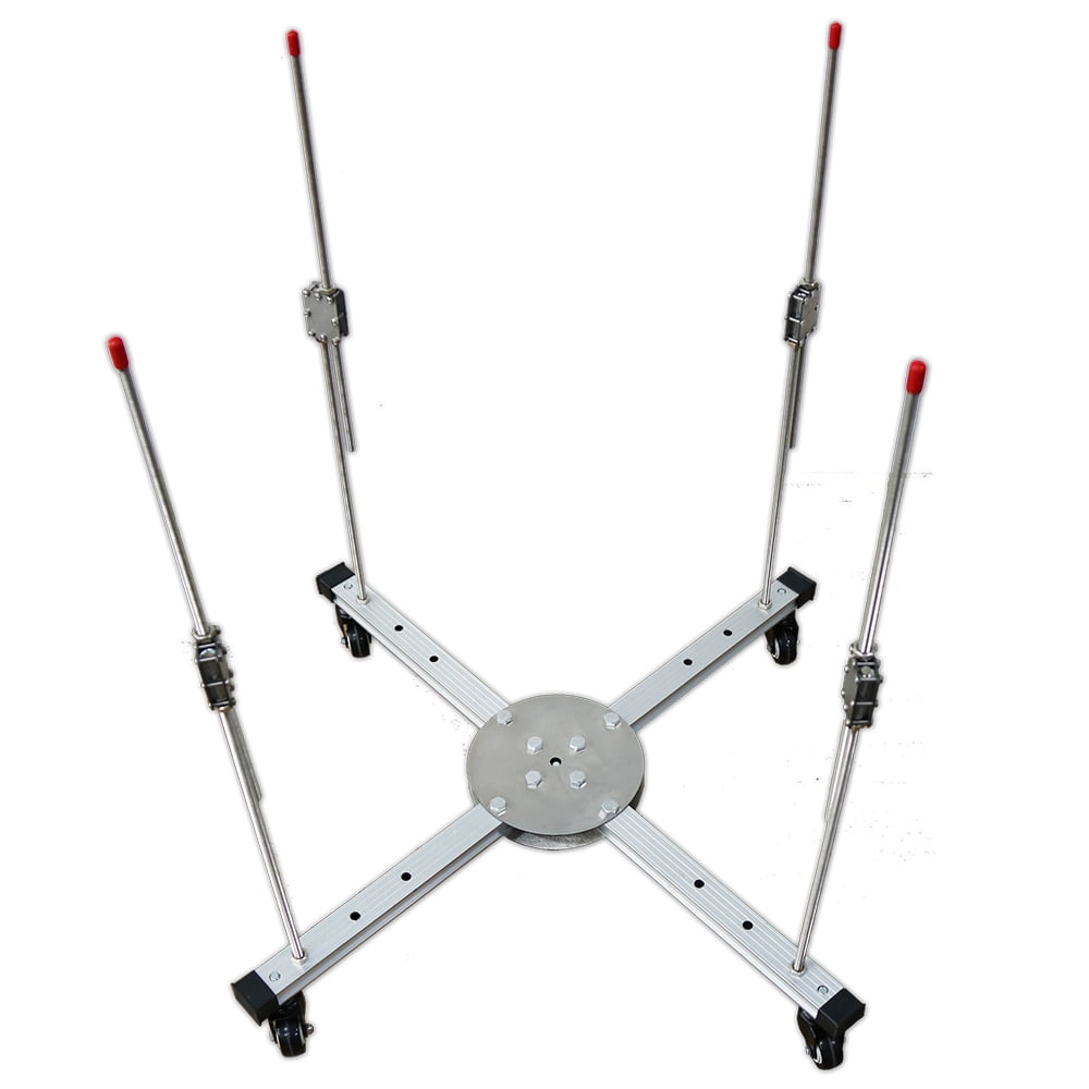 INTBUYING Woven Bag Support Rack Width and Height Adjustable Packing ...