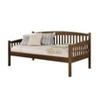 Elegant Wooden Daybed, Antique Oak Brown - Walmart.com