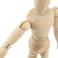 9 Pcs Artists Wooden Manikin, Wooden Moveable Drawing Mannequins ...