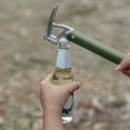 Fnyoxu Camping Hammer with Hook,12inch Lightweight Aluminium Tent Stake ...