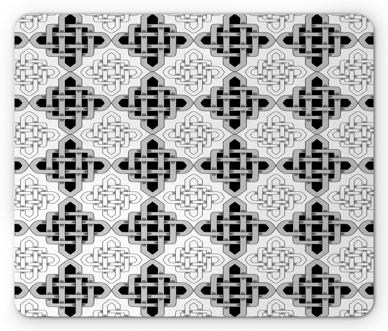 Celtic Mouse Pad, Scandinavian Celtic Regular Interlace Nested Old ...